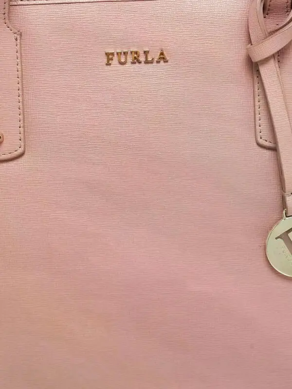 Furla Leather Tote Bag - Pink