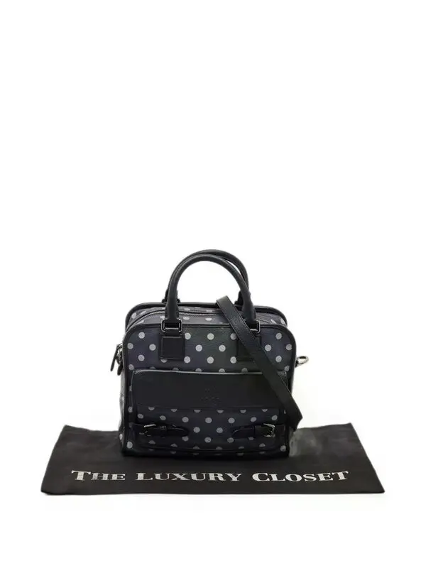 Loewe Cruz Polka Dot Satchel Bag