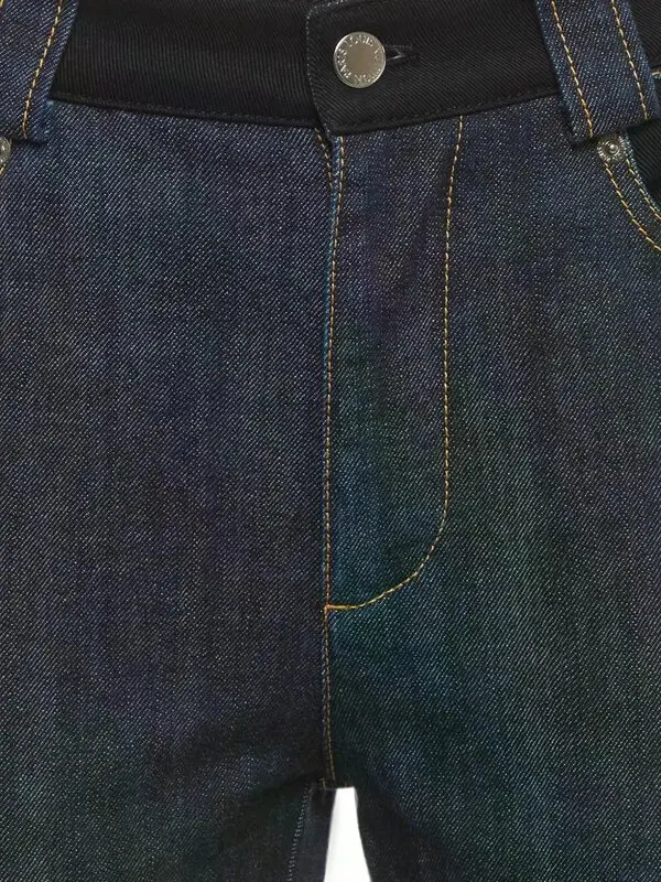 LOUIS VUITTON Zip-detail Jeans - Blue