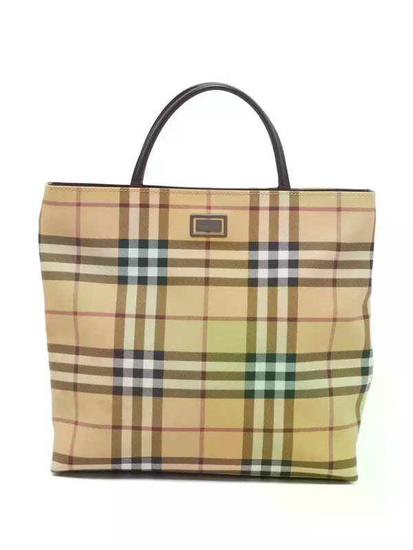 Burberry Nova Check Tote Bag