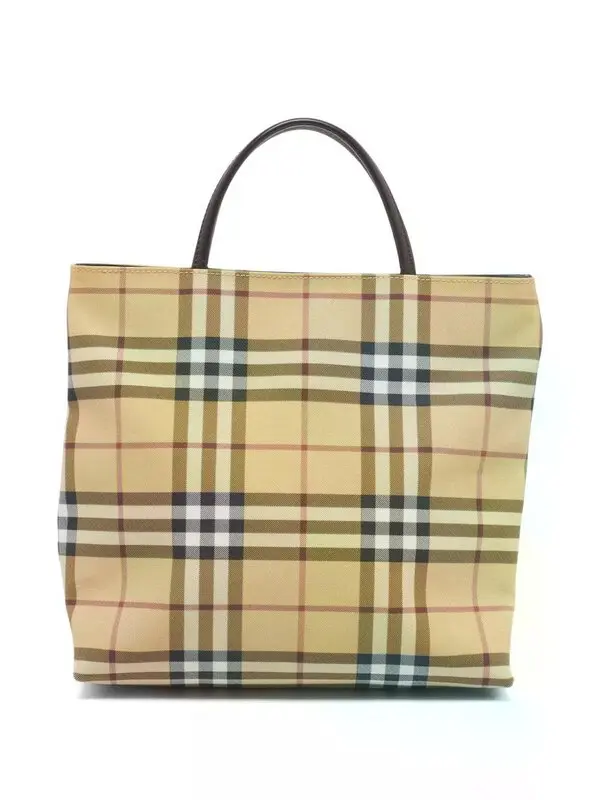 Burberry Nova Check Tote Bag