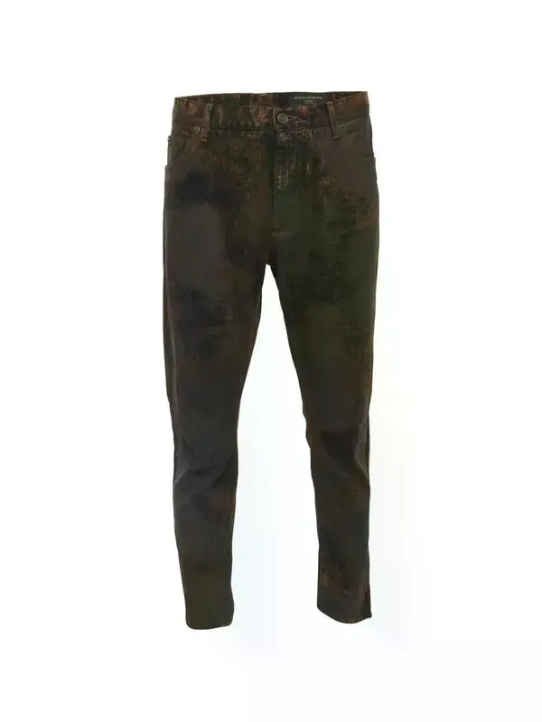 Dolce & Gabbana Distressed Loose Jeans