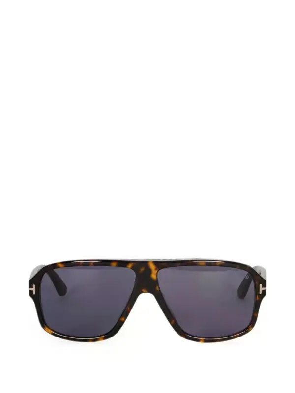 TOM FORD Pilot-frame Sunglasses - Brown