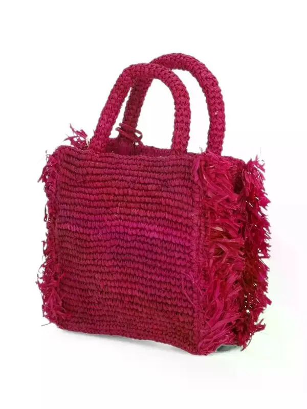 MC2 SAINT BARTH Mini Fringed Tote Bag