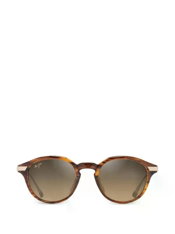 Maui Jim Round Frame Sunglasses - Brown