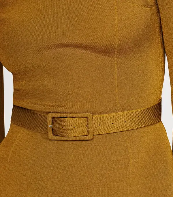 TOM FORD Long Sleeve Belted Sweater