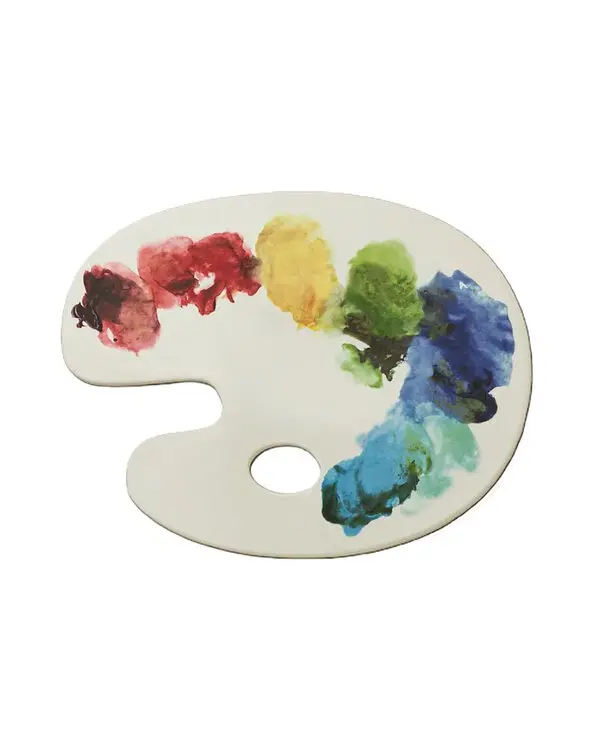 UNCOMMON GOODS Artist Palette Serving Board
