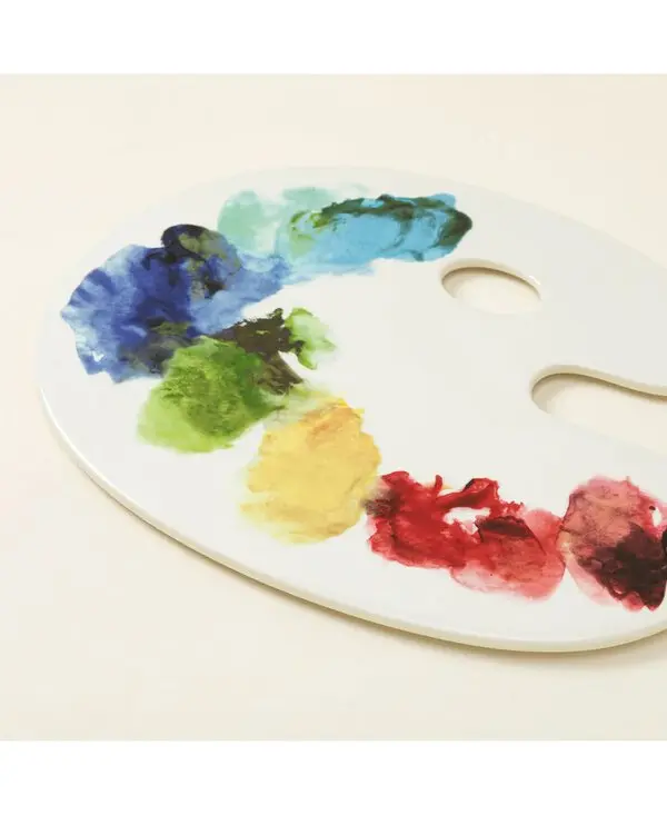 UNCOMMON GOODS Artist Palette Serving Board