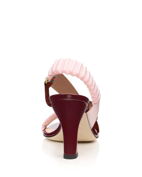 Fendi Iconic Colibri Slingback Sandals