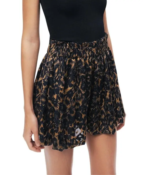 NOCTURNE Printed Mini Shorts