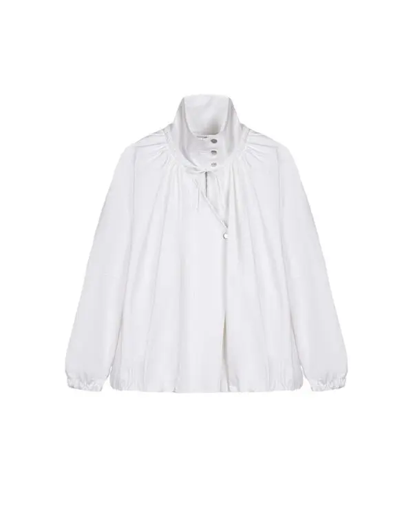 NOCTURNE Oversized Zip-front Jacket