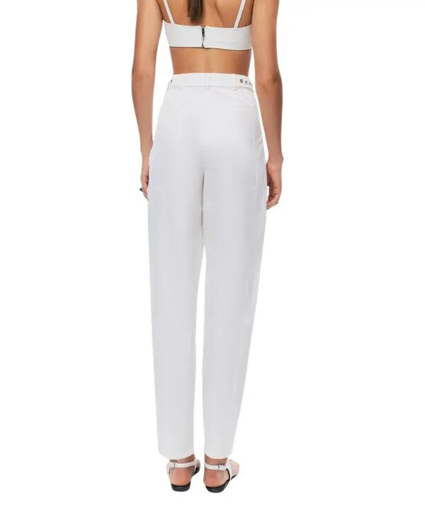 NOCTURNE High-waist Tailored Tapered Pants