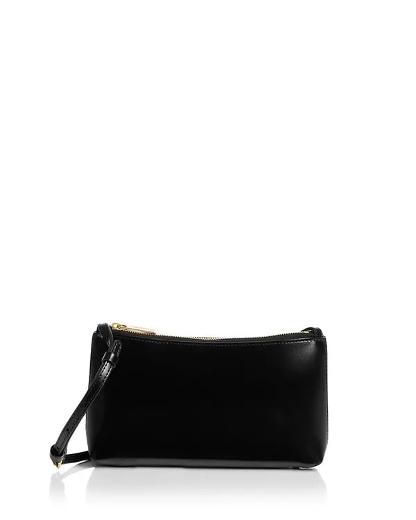 MANSUR GAVRIEL Mini Gaia Leather Crossbody Bag - Black