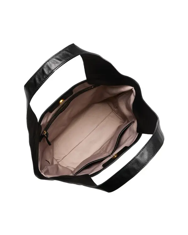 Rag & Bone Brayton Large Leather Hopper Bag
