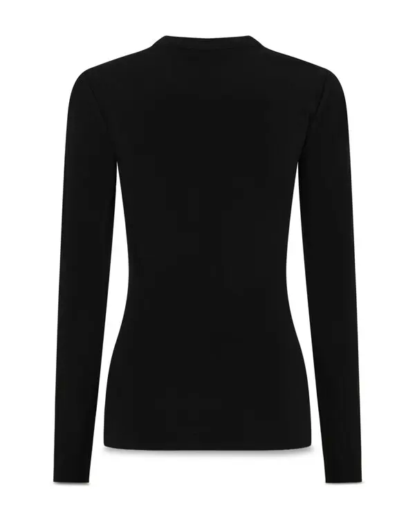 Rabanne Long Sleeve Crewneck Top