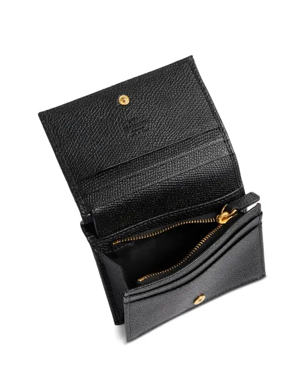 Valentino Garavani Vlogo Leather Bifold Wallet