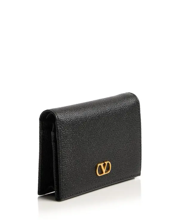 Valentino Garavani Vlogo Leather Bifold Wallet