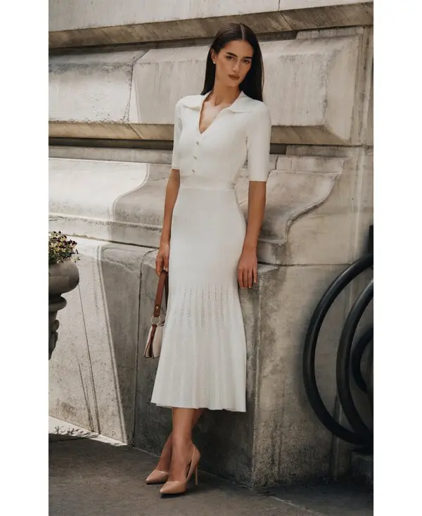Herve Leger The Adele Midi Dress