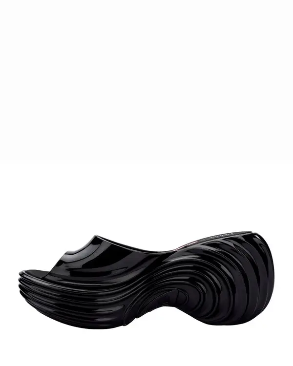 Melissa Platform Sandals - Black