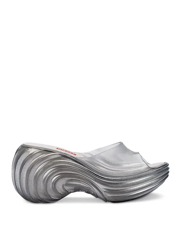 Melissa Diesel Platform Sandals - Transparent
