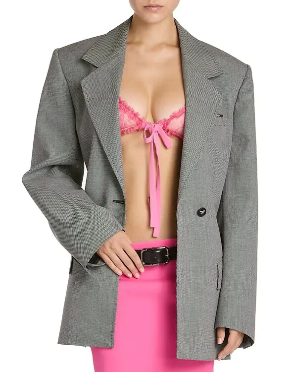 Attico Wool Blend Blazer