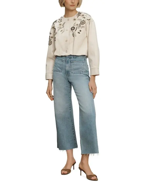 Veronica Beard Emeren Embroidered Jacket