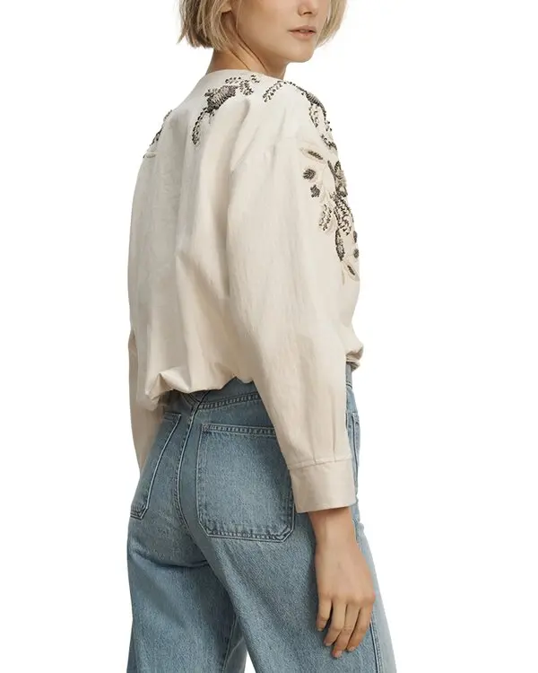 Veronica Beard Emeren Embroidered Jacket