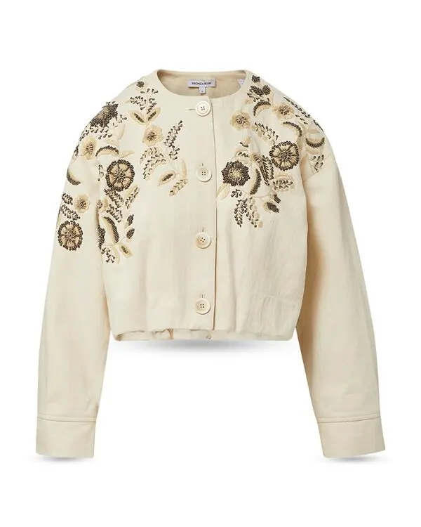 Veronica Beard Emeren Embroidered Jacket
