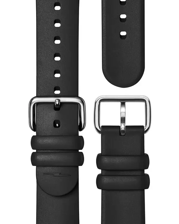 Shinola Runwell Detrola 41mm Rubber Strap Watch