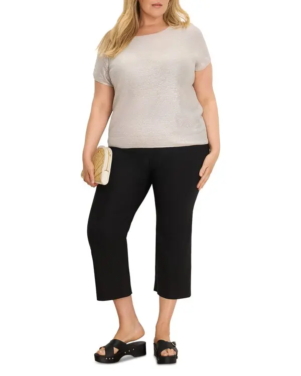 NIC+ZOE Glazed Featherknit Sweater