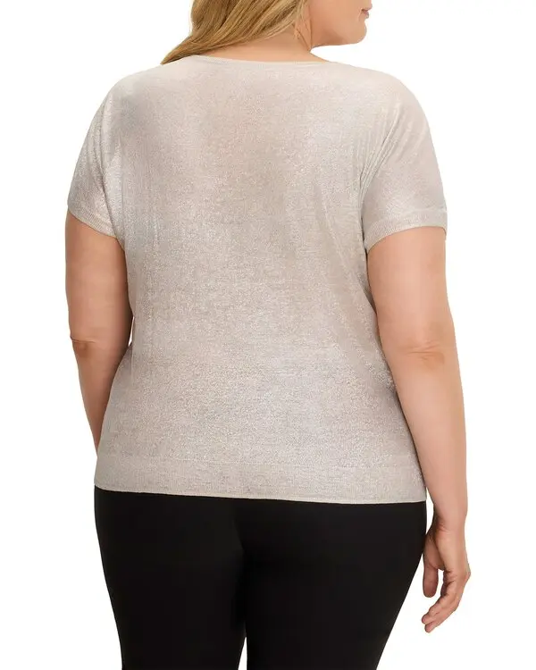 NIC+ZOE Glazed Featherknit Sweater