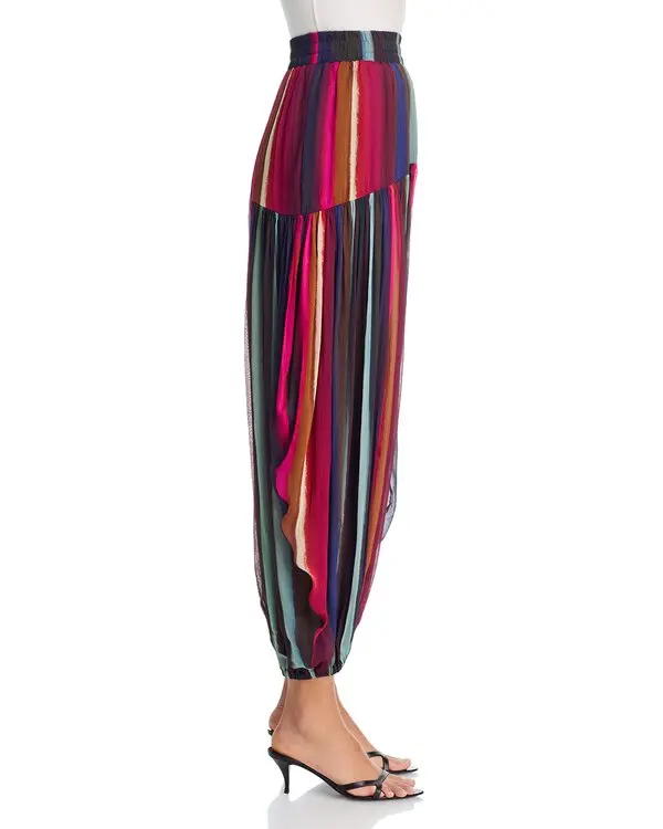Christopher John Rogers Louie Stripe Soft Balloon Pants