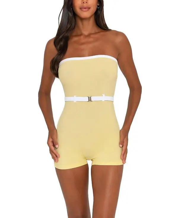 FAE Coverup Playsuit - Limoncello