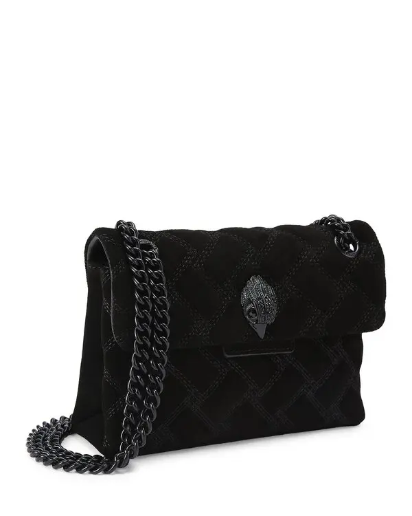 Kurt Geiger Kensington Drench Mini Suede Crossbody Bag