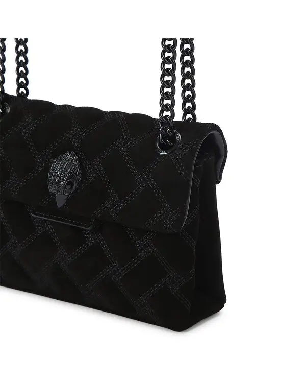 Kurt Geiger Kensington Drench Mini Suede Crossbody Bag