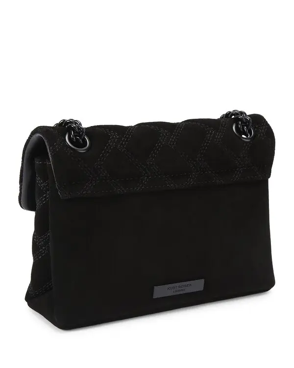 Kurt Geiger Kensington Drench Mini Suede Crossbody Bag