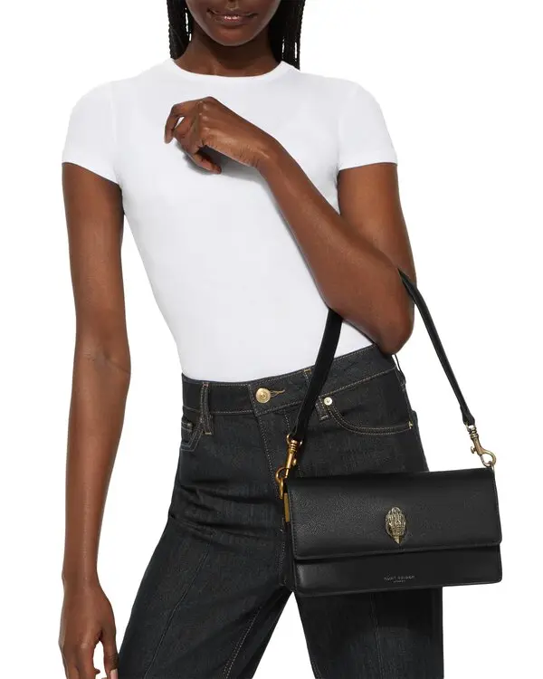 Kurt Geiger Shoreditch Leather Shoulder Bag