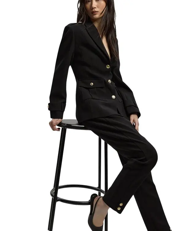 Karen Millen Military Straight Leg Trousers