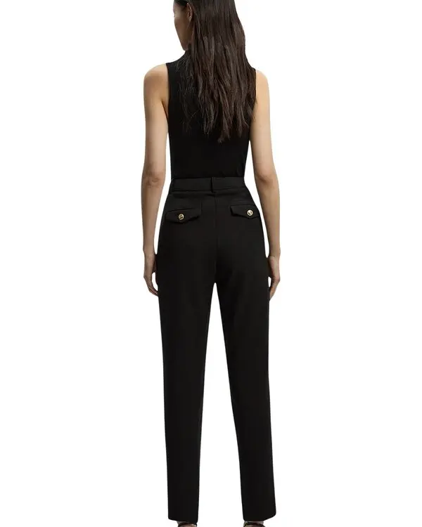Karen Millen Military Straight Leg Trousers