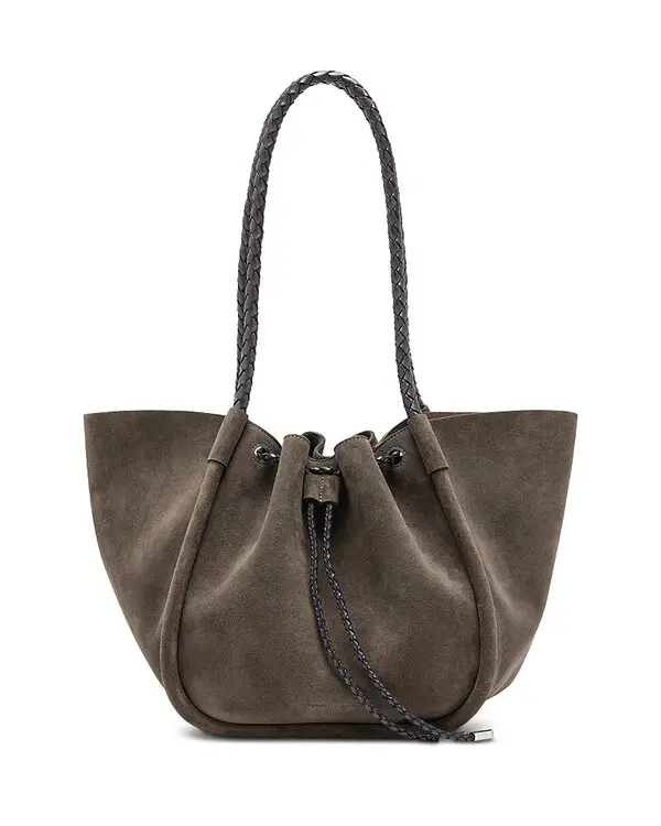 Proenza Schouler Chelsea Large Ruched Suede Tote Bag