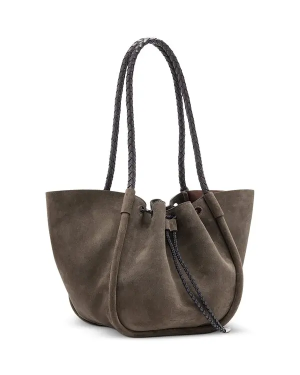 Proenza Schouler Chelsea Large Ruched Suede Tote Bag