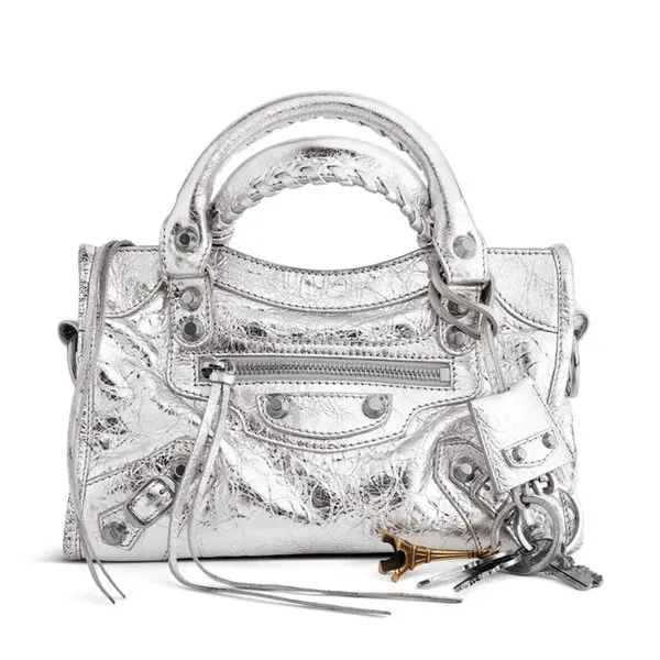 Balenciaga Le City Charm Eiffel Metallized