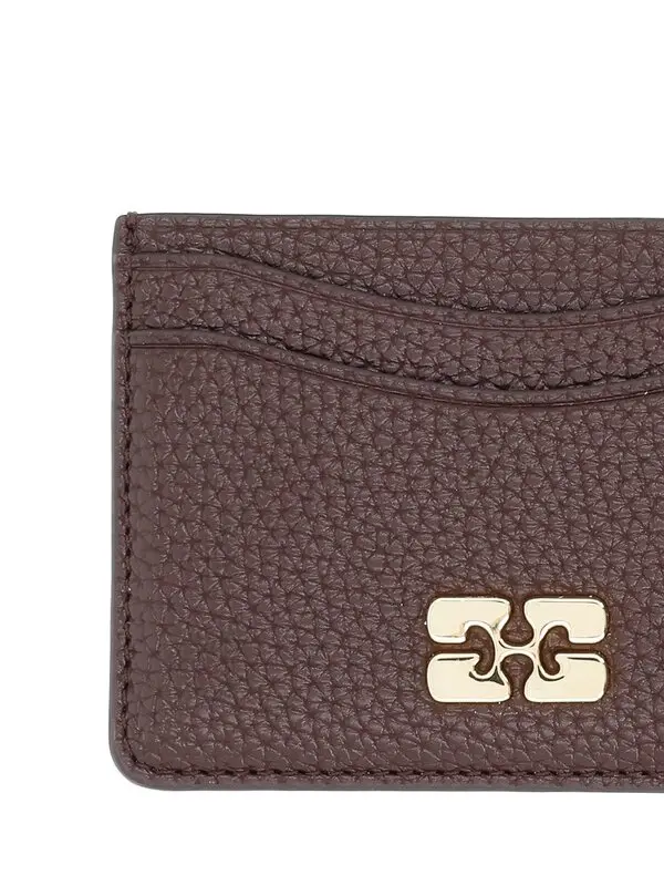 GANNI Bou" Cardholder - Brown