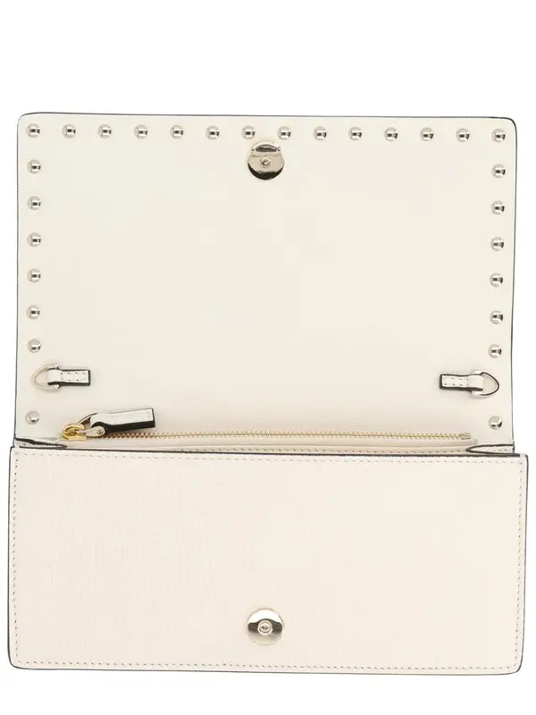 Valentino Garavani Rockstud Leather Wallet
