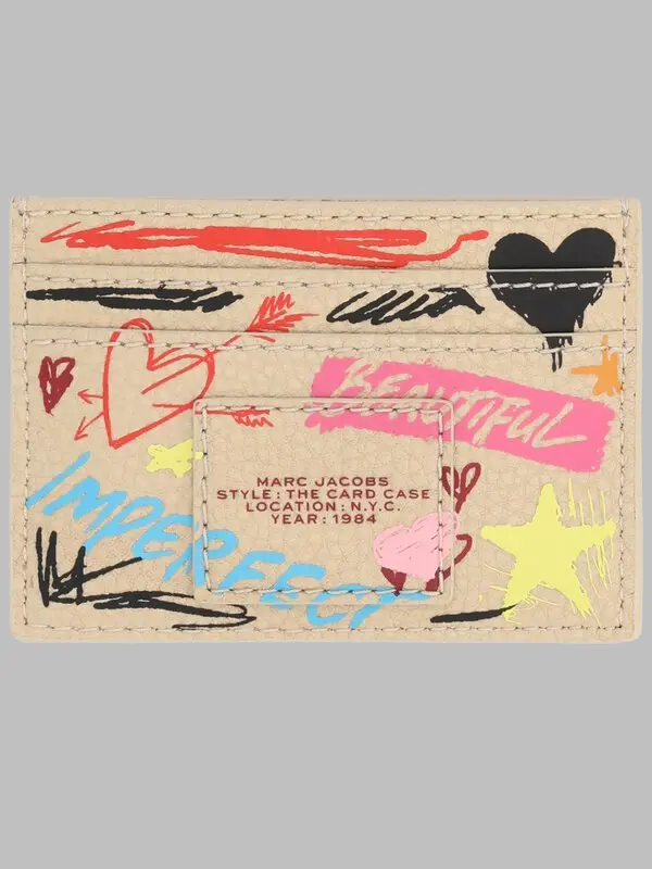 Marc Jacobs Portacarte "the Punk Scribble
