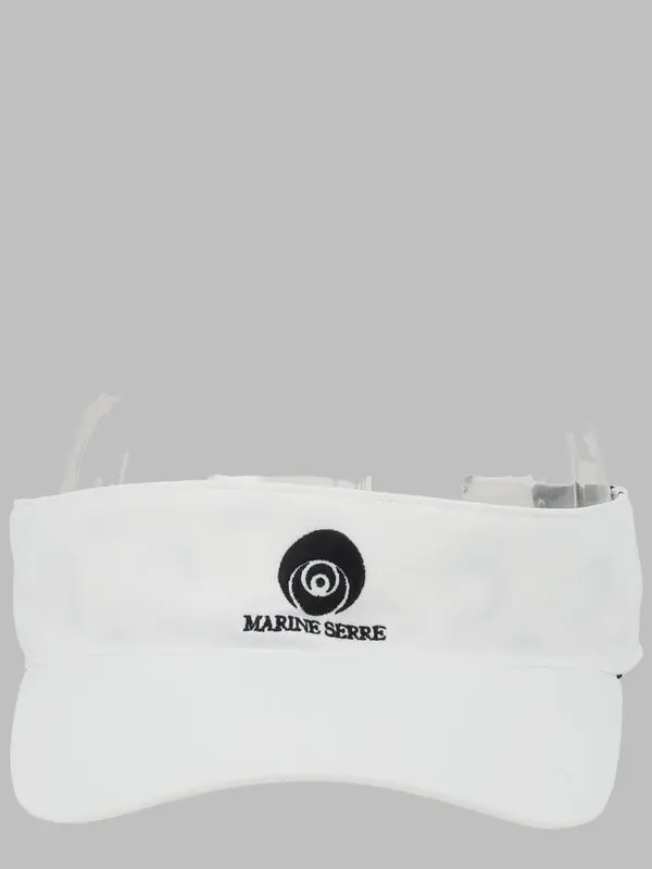 MARINE SERRE Visiera Con Logo