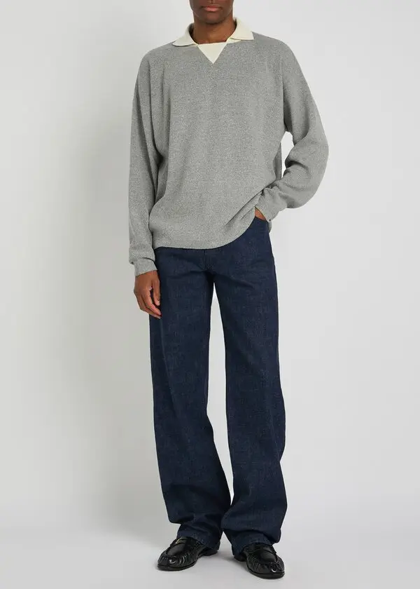 Calvin Klein Desmond Silk-knit Polo