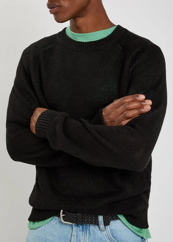 Studio Nicholson Linen-knit Jumper