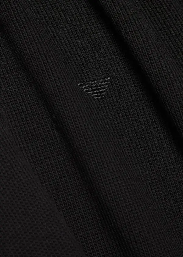 Emporio Armani Embroidered Logo High-neck Jumper