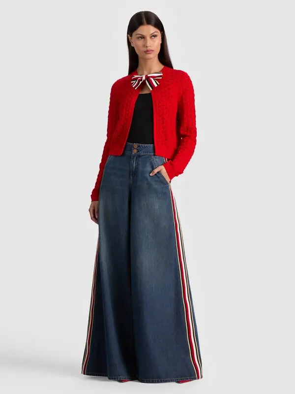 Alice + Olivia Dollie Open Front Cardigan